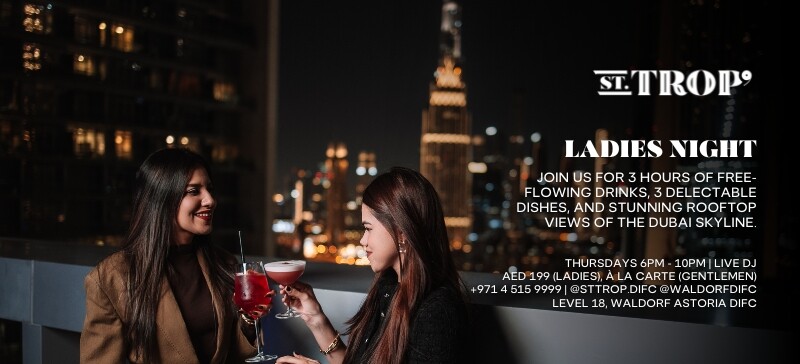 Thursdays Dubai Ladies Nights & Days